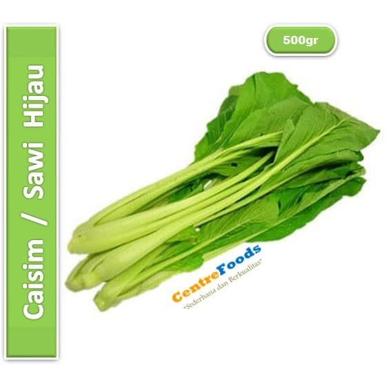 Jual Sayur Caisim Fresh - Sawi Hijau | 500gr [ Harga Per 0,5 Kg ...