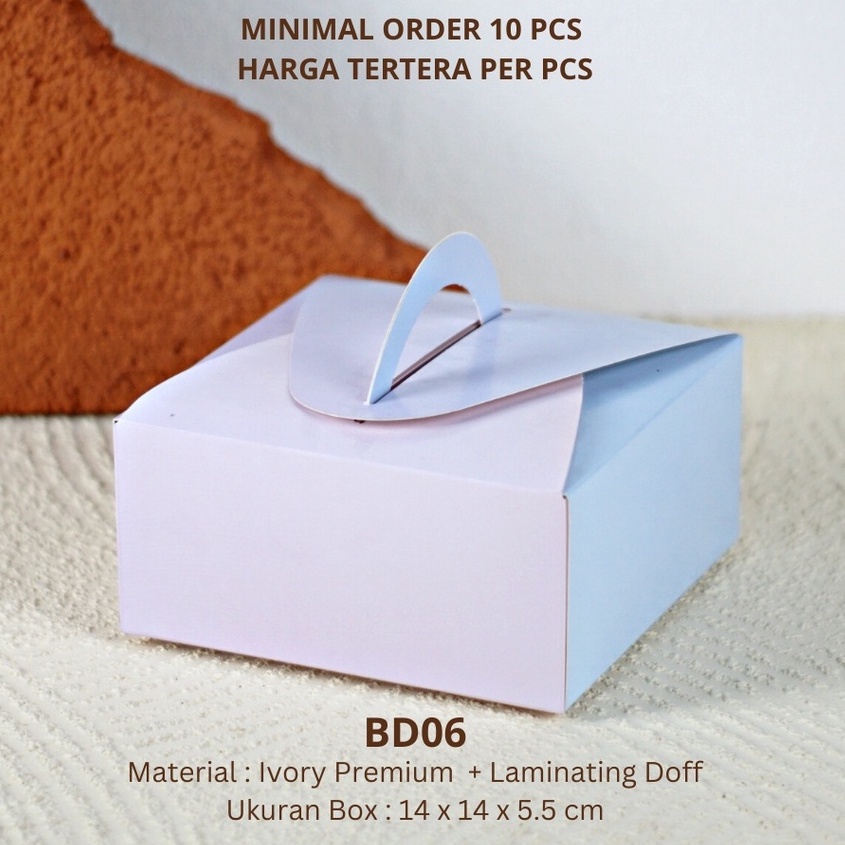 Jual Bento Cake Box / Box Kotak Kue / Cake Box / Box Mooncake isi 4 ...