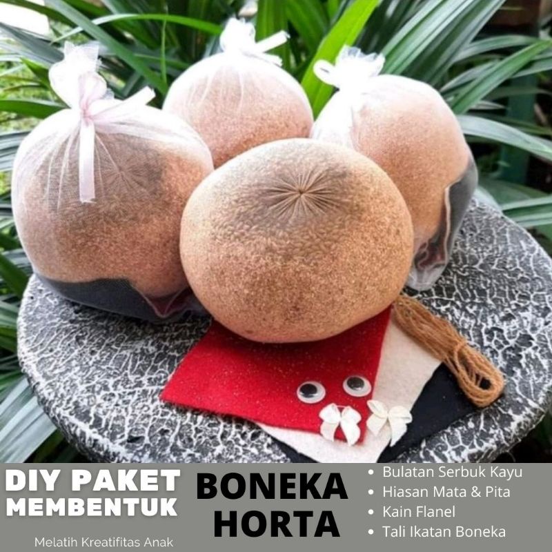 Jual Paket Edukasi Membuat Boneka Rumput Horta | Kids Activity Kit ...