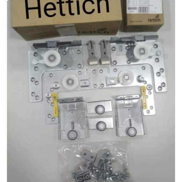 Jual Roda Sliding "HETTICH" Topline 22 Rel Sliding Gantung 2 Pintu ...