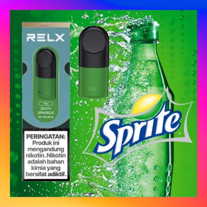 Jual Pod RELX Infinity Zesty Sparkle Rasa Soda Sprite (2 pcs) | Shopee ...