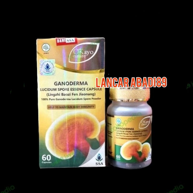 Jual O'kayo nature ganoderma lucidum spore powder - Lingzhi baozi fen ...