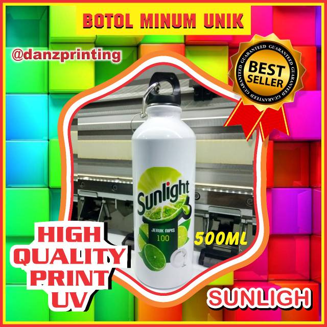 Jual Botol minum unik motif SUNLIGHT 500ml | Shopee Indonesia