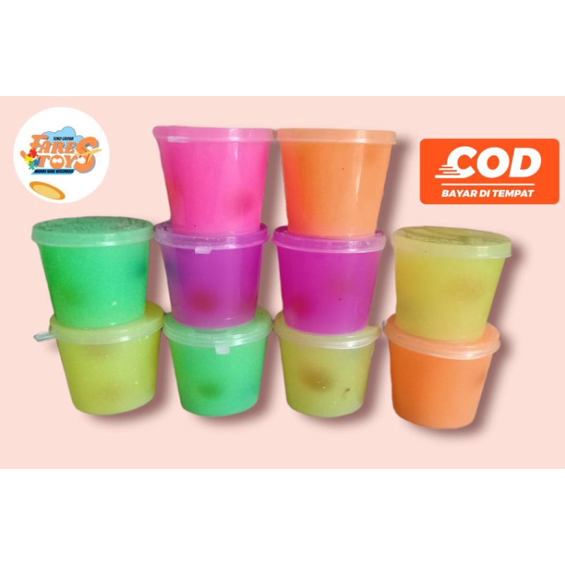 Jual Slime Boba Karakter Toples 10pcs | Shopee Indonesia
