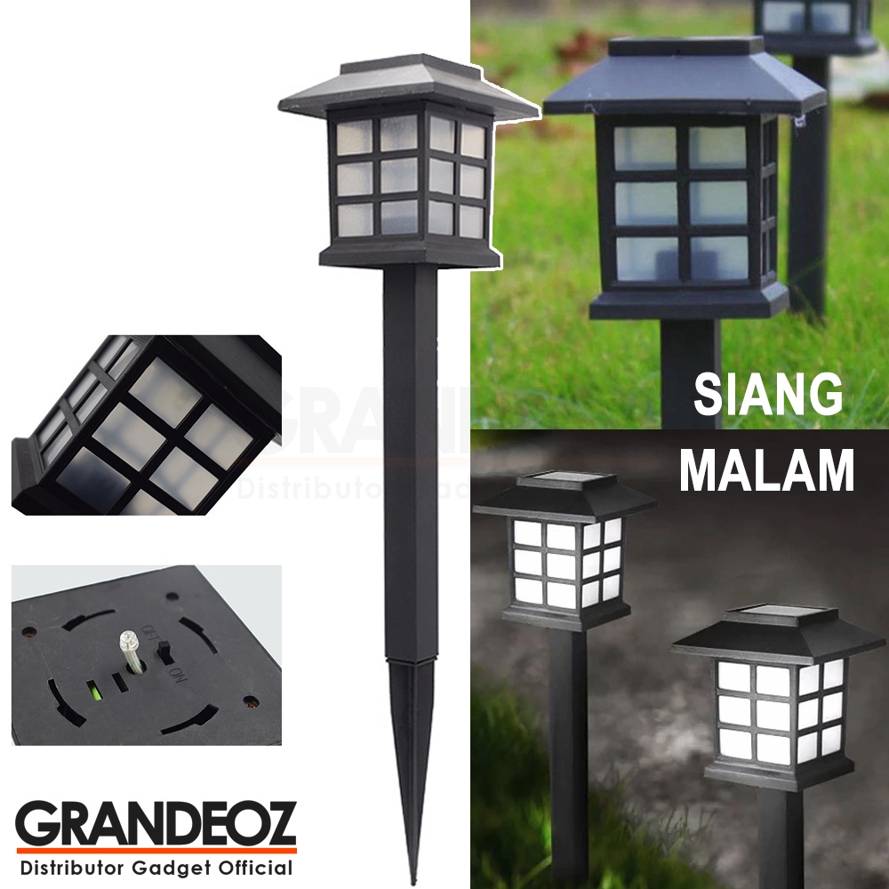 Jual LAMPU SOLAR Panel Taman Kebun Tiang Jalan Rumah Energi Matahari ...