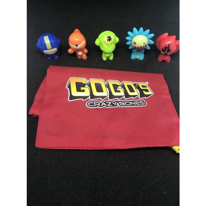Jual Harga Gudang Gogos Crazy Bones Random Pack (Isi 5 Biji)+Tas ...