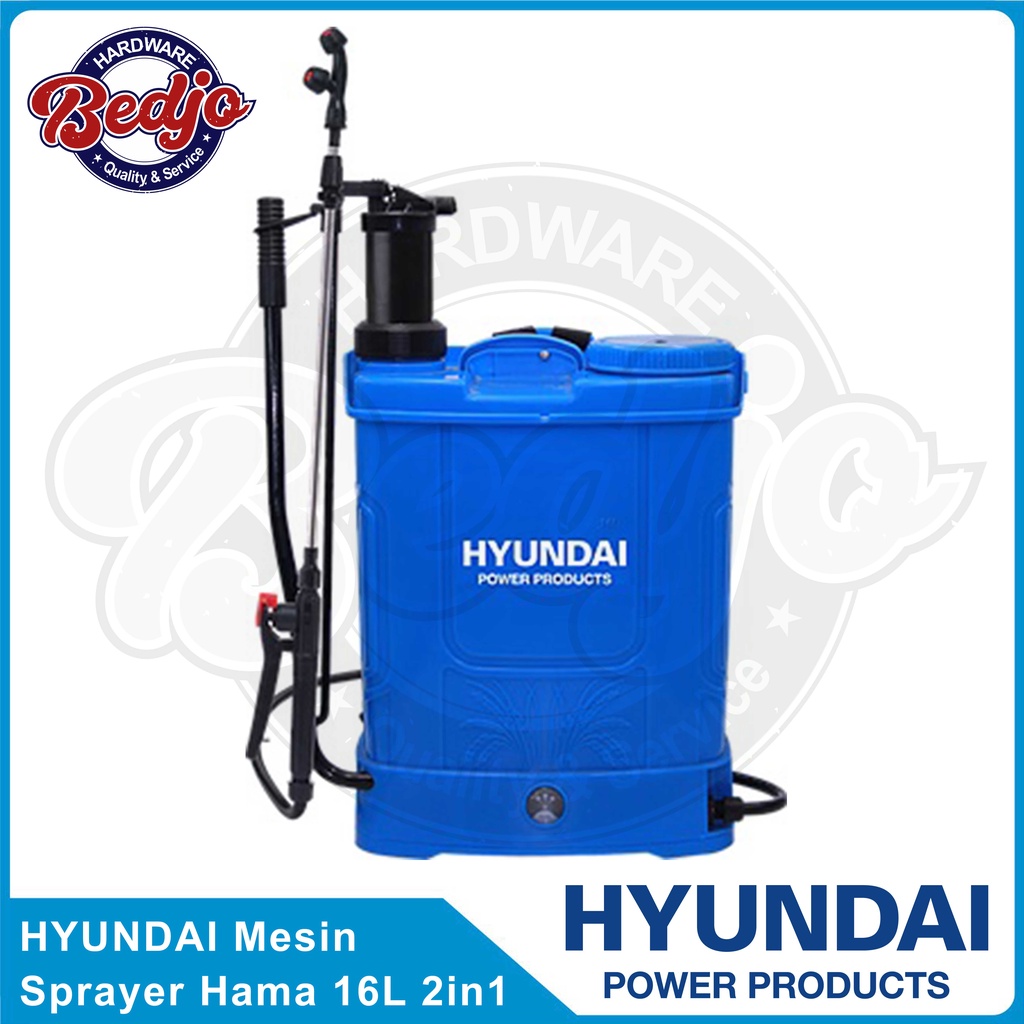 Jual Mesin Sprayer Hama HYUNDAI 2 in 1 16L HDS168X | Shopee Indonesia