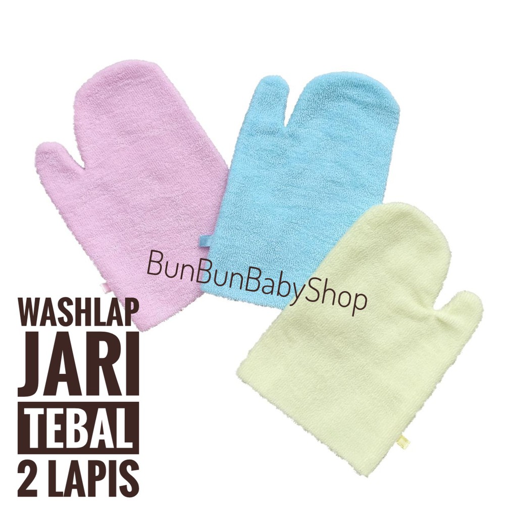 Jual Washlap Bayi Handuk Waslap Baby Karakter Lap Tangan Jari ...