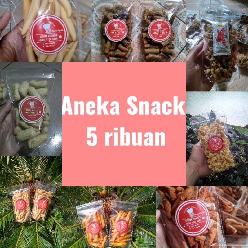 Jual Aneka/Snack/5000an/asin/manis/pedas/enakdan/gurih | Shopee Indonesia
