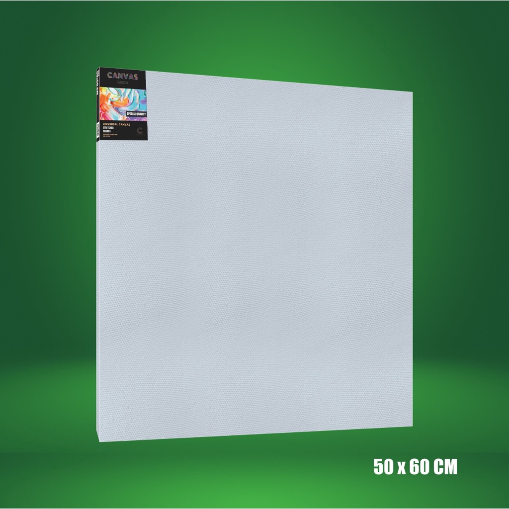 Jual KANVAS LUKIS 50X60 CM / WHITE CANVAS 50X60 CM / STRETCHED CANVAS ...