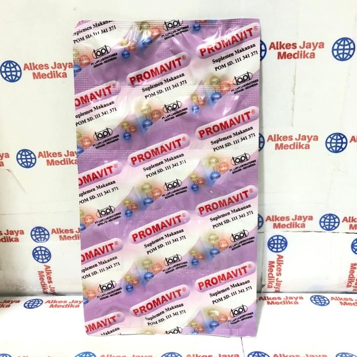 Jual Promavit Isi 10 Kapsul - Multivitamin Dan Mineral Ibu Hamil ...