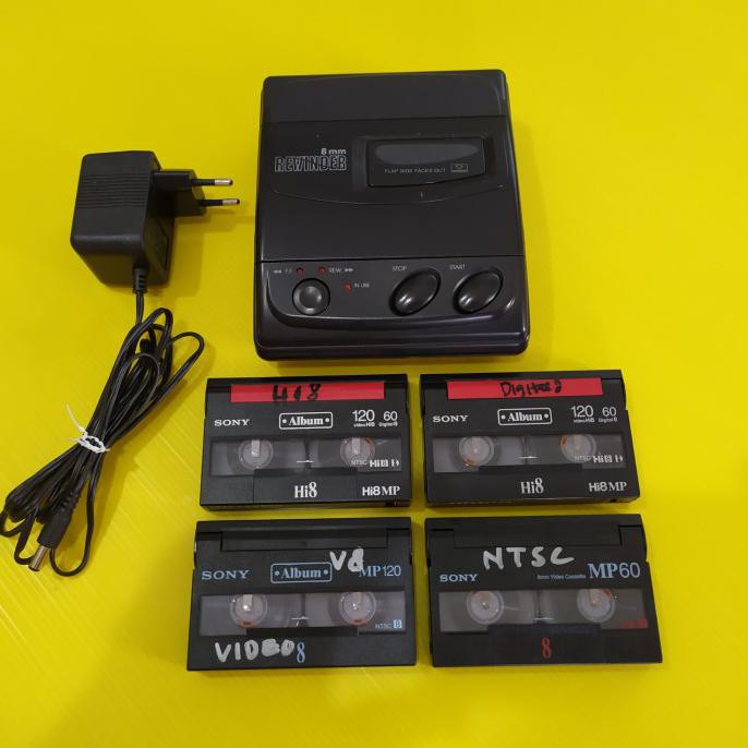 Jual Open Ds] Alat Pemutar Atau Rewinder Kaset Kaset Lama Video8 Dan ...