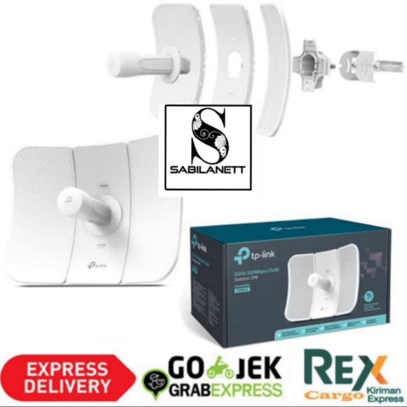 Jual Tp-Link CPE610 tplink litebeam 5Ghz 23Dbi 300Mbps Outdoor CPE ...
