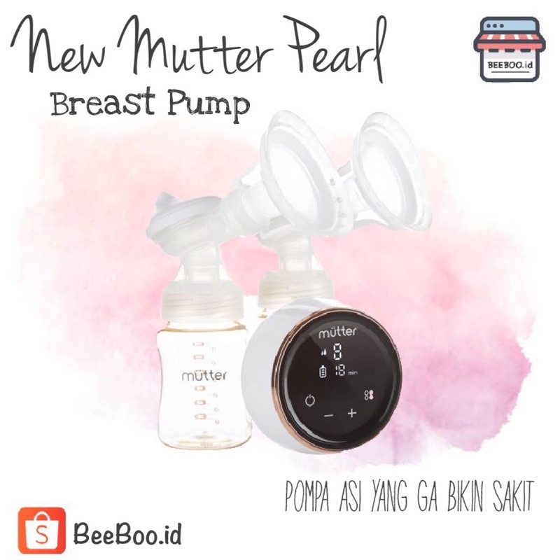 Jual [SEWA] New Mutter Pearl Breast Pump Pompa Asi Elektrik | Shopee ...