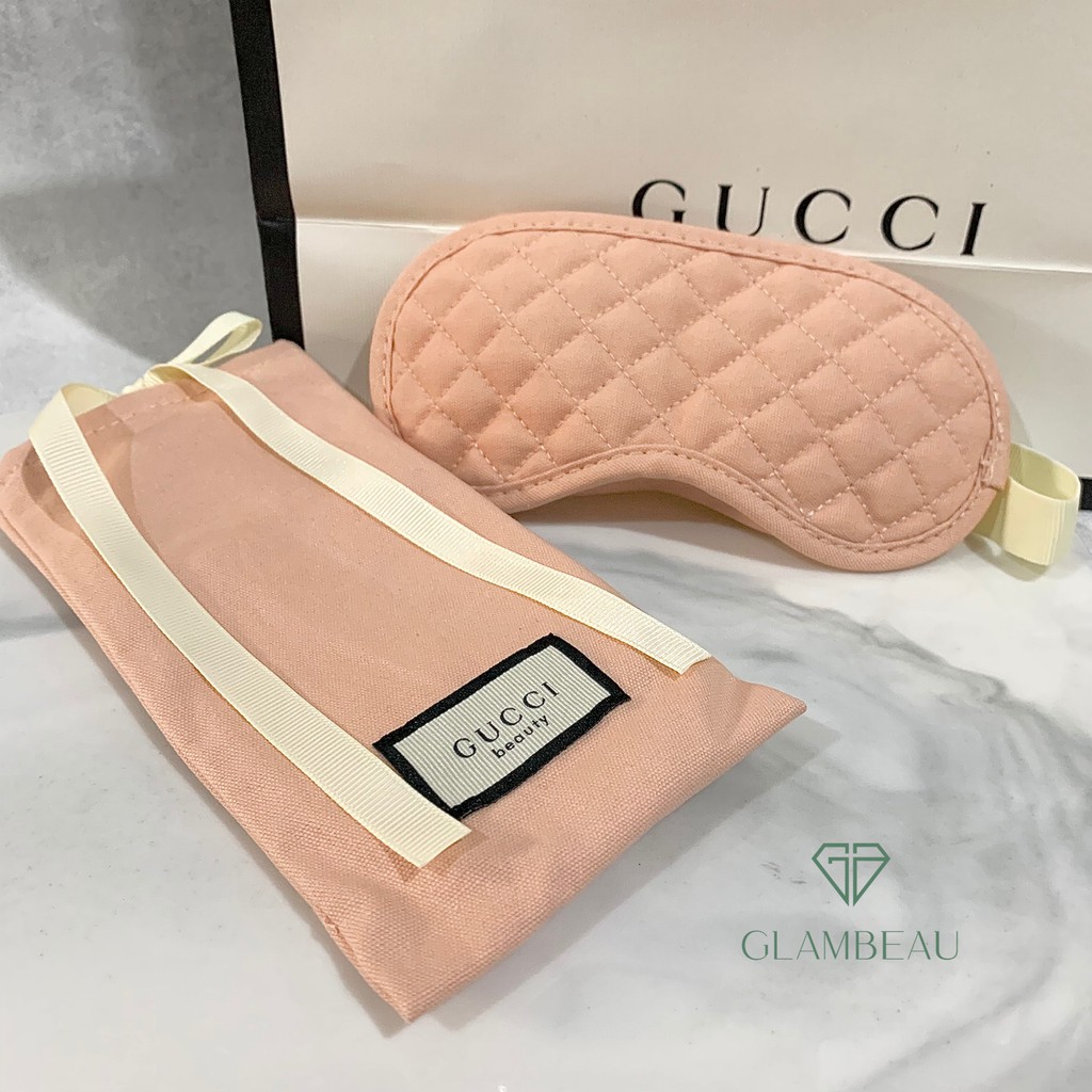 Jual Gucci Sleeping Eye Mask Cover (with Pouch) Set | Shopee Indonesia