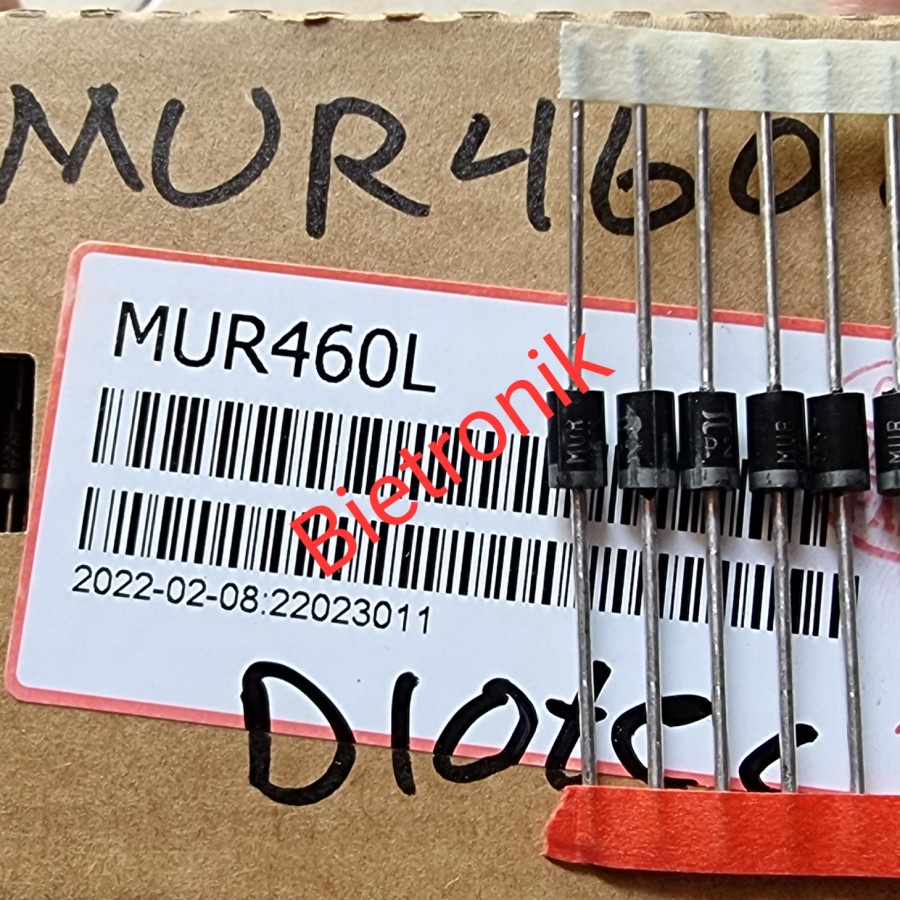 Jual Diode MUR460 MUR460RLG Original ON Semiconductor | Shopee Indonesia