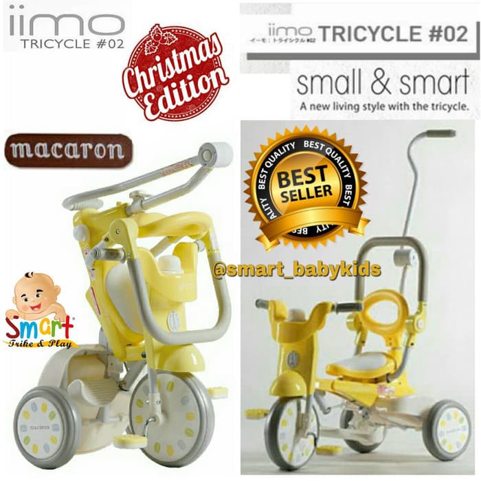 Jual Sepeda Lipat Iimo 2 - Macaron (Banana Yellow - Christmast Edition ...