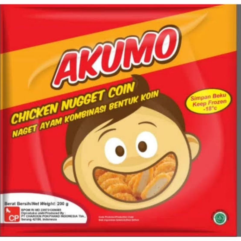 Jual FSFF [Instan] Akumo Chicken Nugget Coin 200g 250g | Shopee Indonesia