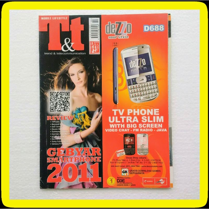 Jual Majalah T&t Bekas Koleksi Edisi Desember 2010 Gebyar Smartphone ...