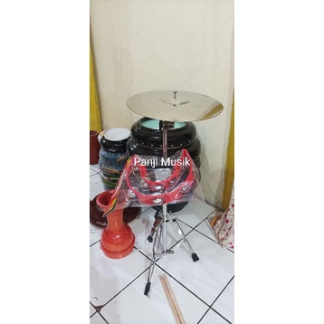 Jual Stand markis simbal 10 12 14 putih monel stenlis kricik fiber ...