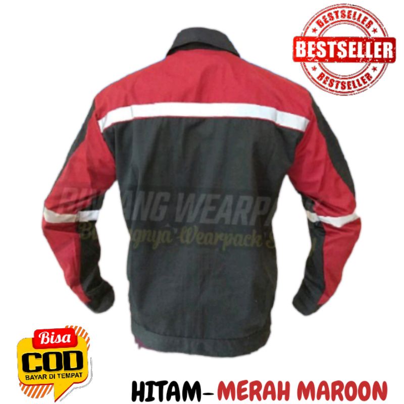 Jual WEARPACK SAFETY/KEMEJA SAFETY K3/SERAGAM TAMBANG/WEARPACK ATASAN ...