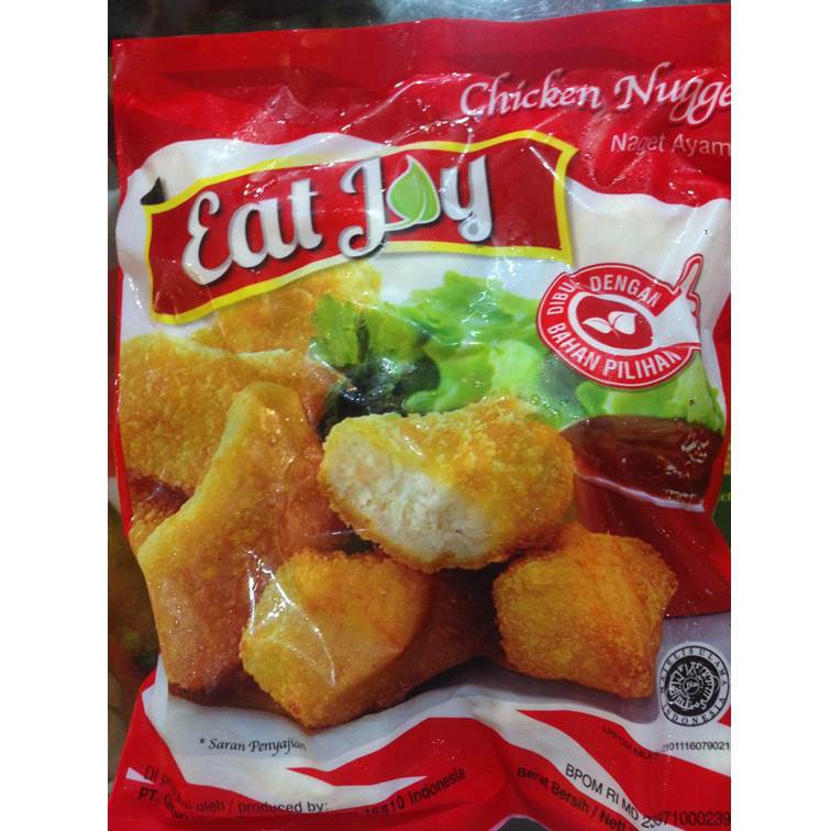 Jual Eat Joy Chicken Nugget 500 gr Daging Ayam Olahan Kiloan | Shopee ...