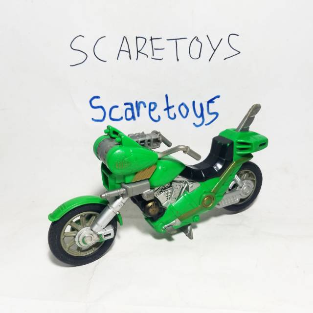 Jual Motor Power Rangers Lost Galaxy Green Astro Cycle Hijau - Sentai ...