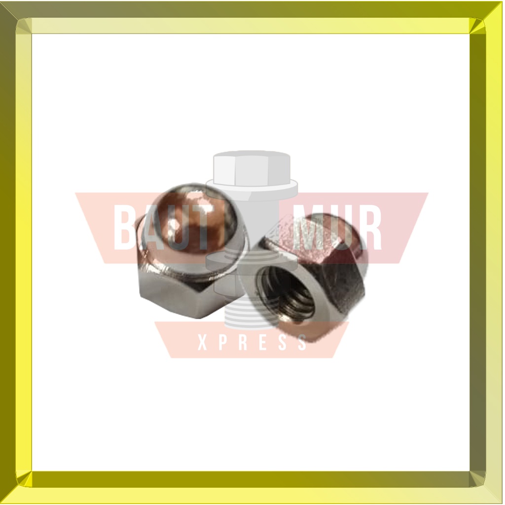 Jual Mur Topi M6 Stainless Steel | Shopee Indonesia