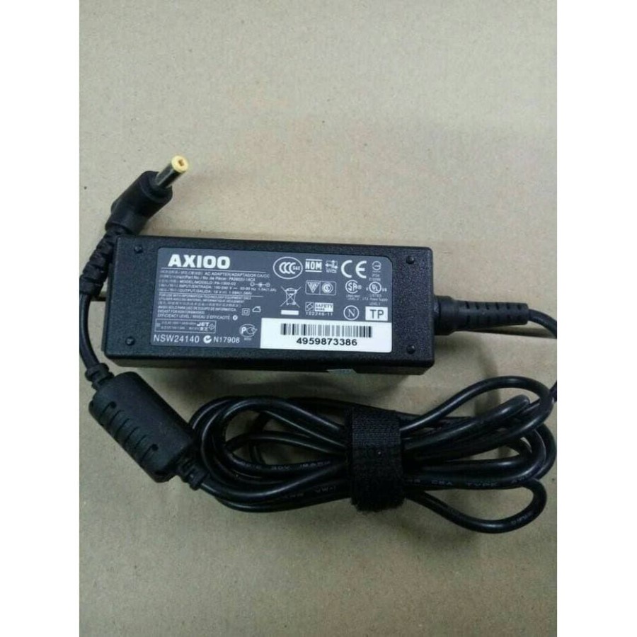 Jual adaptor charger laptop axioo pijo pjm zyrex 19v-1.58A original ...
