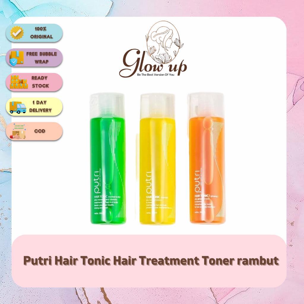 Jual GLOWUP Putri Hair Tonic Hair Treatment Toner rambut | Hair Tonic ...