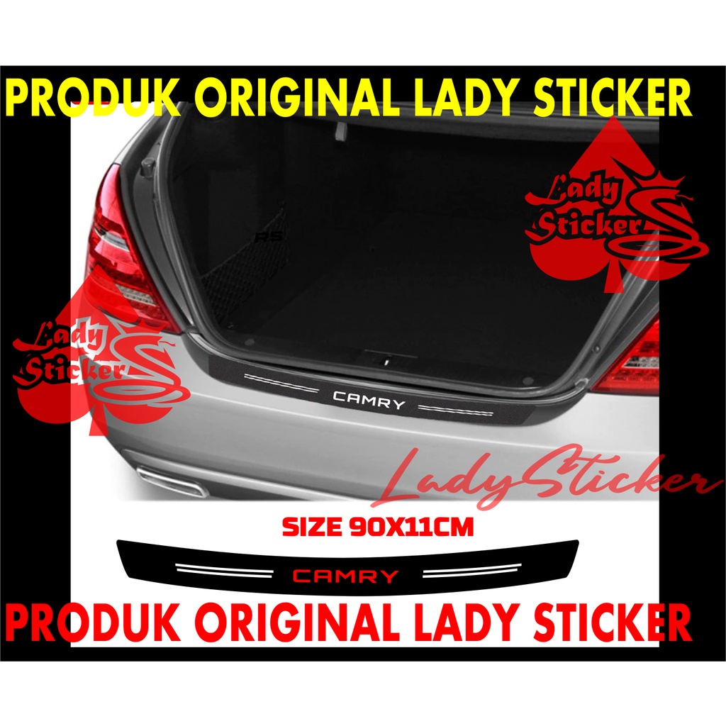 Jual STICKER CARBON 3D BAGASI MOBIL CAMRY STICKER KARBON 3D PELINDUNG ...