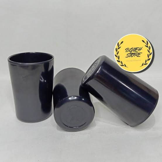 Jual Gelas Hitam Putih Warna Oriental Jepang Cafe Restoran Kantor ...