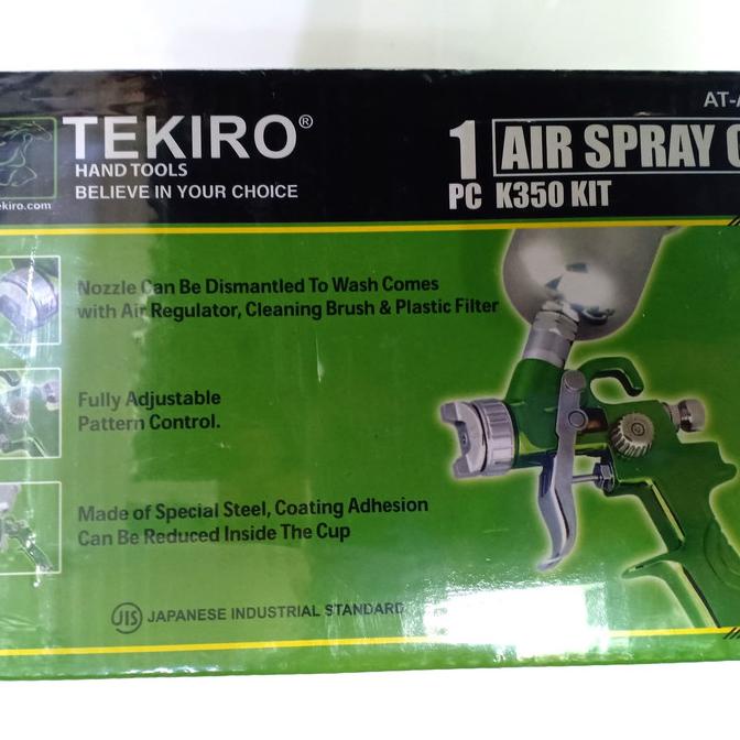 Jual Semprotan Cat / Air Spray Gun K350 Kit Tekiro | Shopee Indonesia
