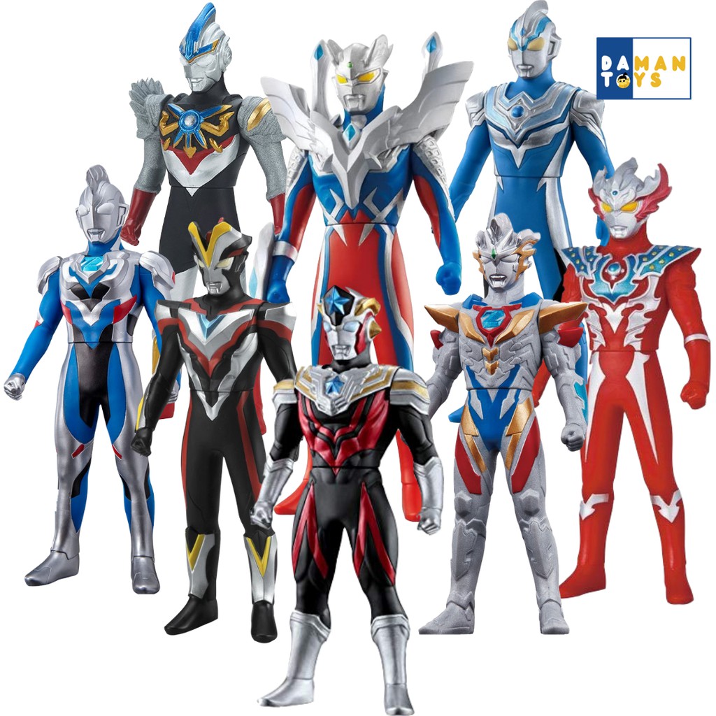 Jual Mainan Ultraman Zero Ultramen Geed/ Ultraman Z/ Ultraman Taiga ...