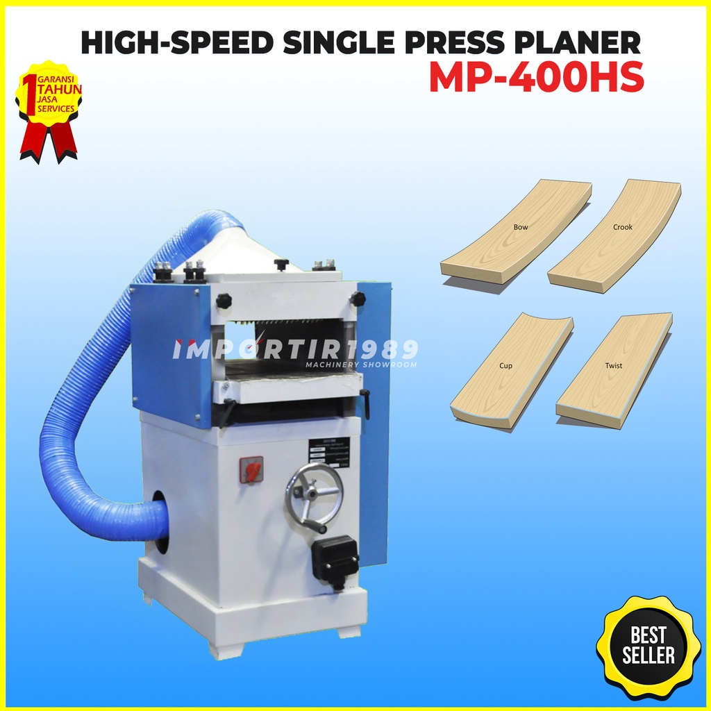 Jual Mesin Ketam Kayu Press Serut Kayu High Speed Wood Working Press ...