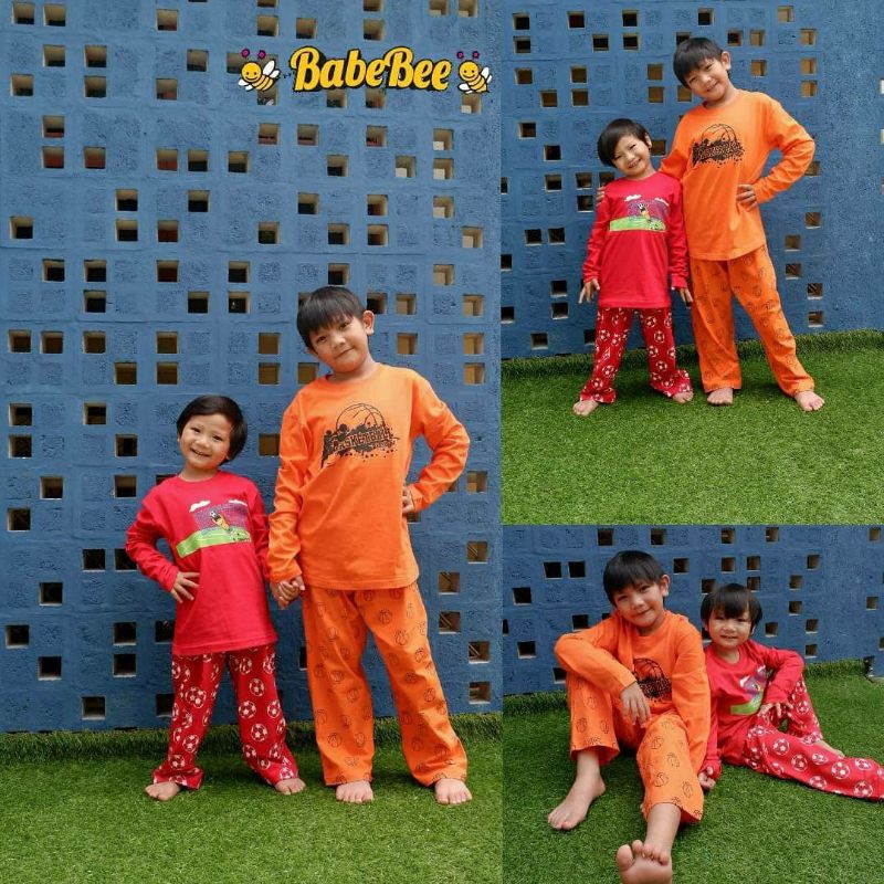 Jual Piyama anak Cowok dan Cewek Babebee (4-12 tahun) | Shopee Indonesia