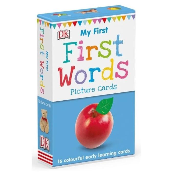 Jual Dk My First Words Picture Cards (16 Early Learning Cards) | Shopee Indonesia