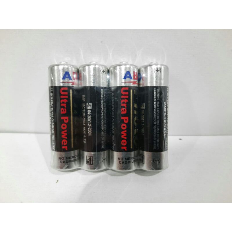 Jual BATERAI ABC AAA SUPER POWER/BATERAI ABC AA/BATERAI ALKALINE AA/AAA | Shopee Indonesia