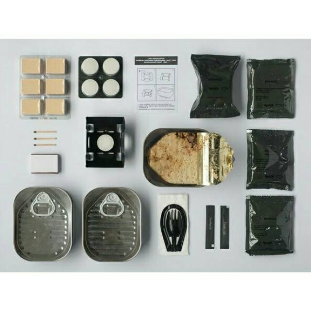 Jual [ PROMO ] MAKANAN PRAJURIT RANSUM POLRI MTP SURVIVAL FOOD CAMPING ...