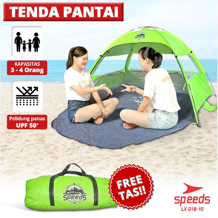 Jual SPEEDS Tenda pantai / Tenda Berkemah / Tenda Camping 018-10 ...