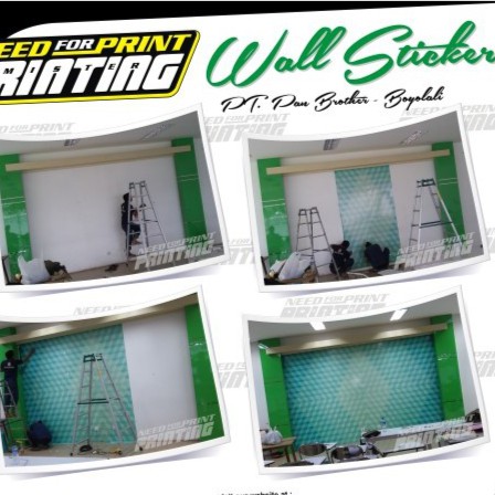 Jual Wallsticker / Stiker Dinding bisa Custom Gambar Untuk Rumah ...