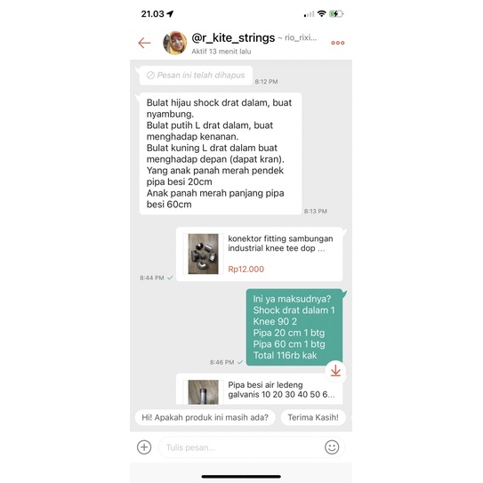 Jual custom pipa air ledeng | Shopee Indonesia