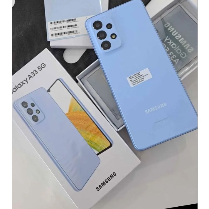 Jual SAMSUNG A33 5G RAM 6GB/128GB MULUS FULLSET | Shopee Indonesia