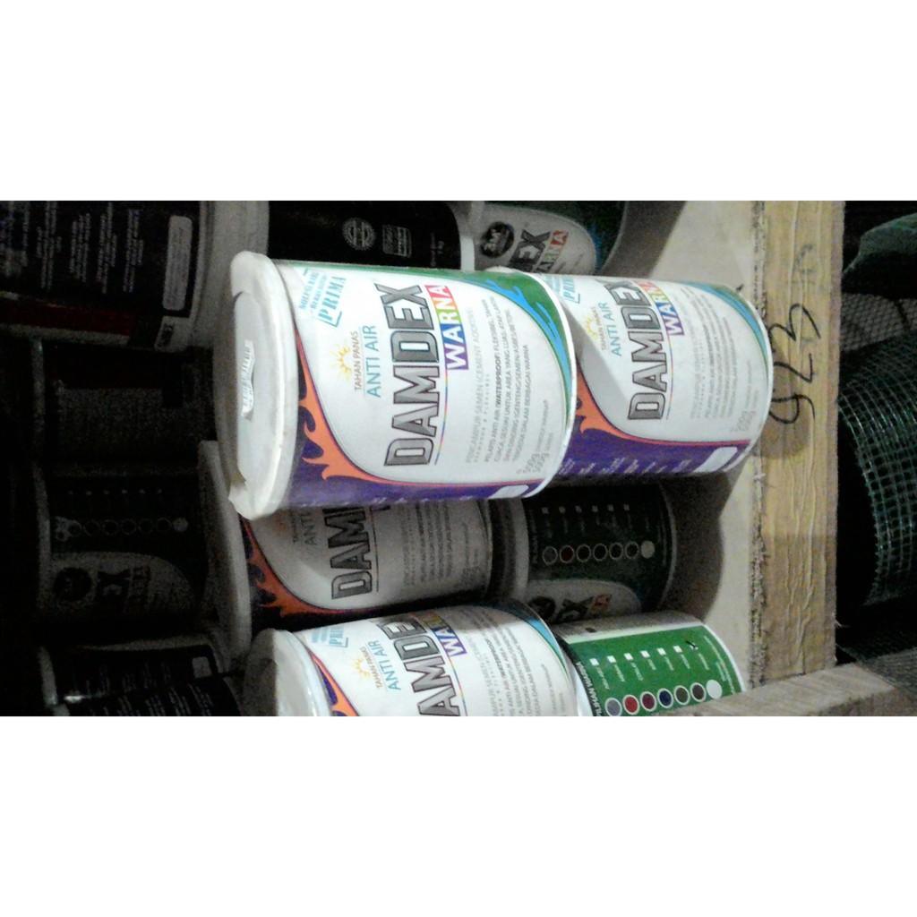 Jual DAMDEX WARNA PENGERAS BETON ANTI BOCOR AIR / OBAT COR PLESTER ...