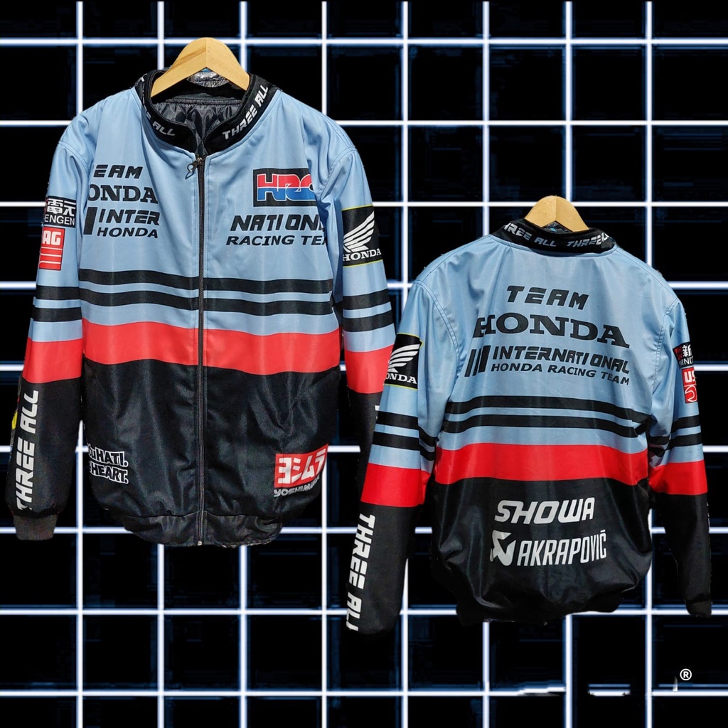 Jual jaket nascar-jaket motor honda-jaket sanmori | Shopee Indonesia