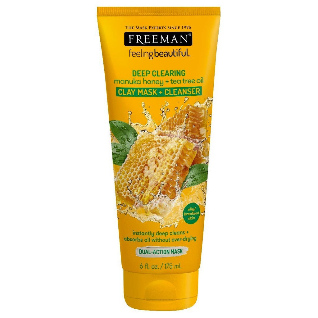 Jual Freeman Feeling Beautiful Manuka Honey + Tea Tree Oil Clay Mask ...
