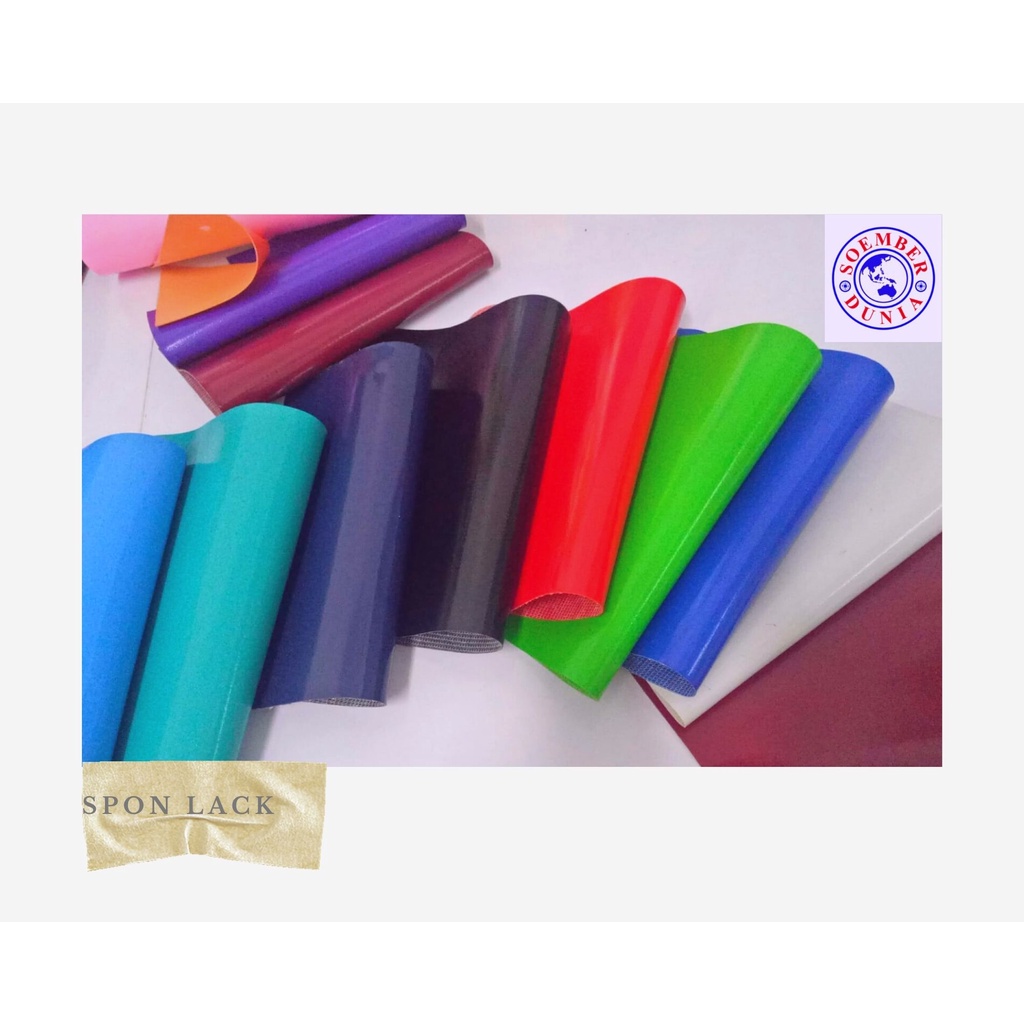Jual Spon Lack (meteran)-Bahan Tas Dompet dan Taplak Meja | Shopee ...