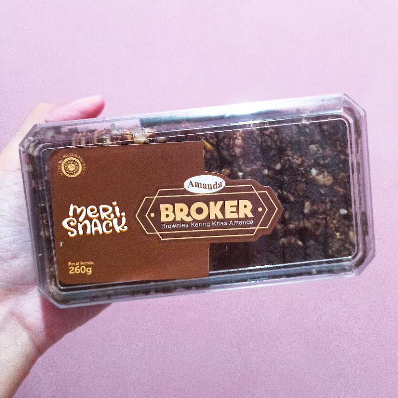 Jual Amanda Brownies Kering / Broker 260gr | Shopee Indonesia