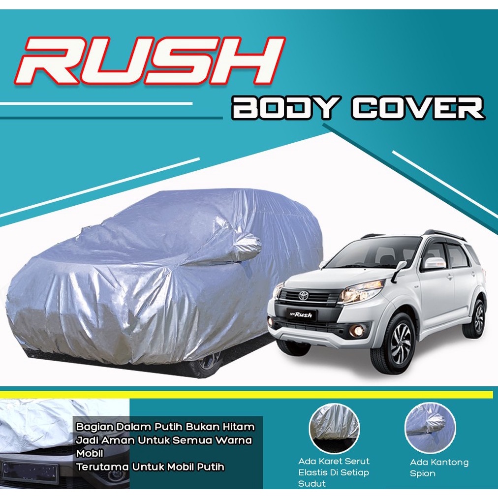Jual Body Cover/ sarung mobil silver ultimate rush/terios ( setara ...