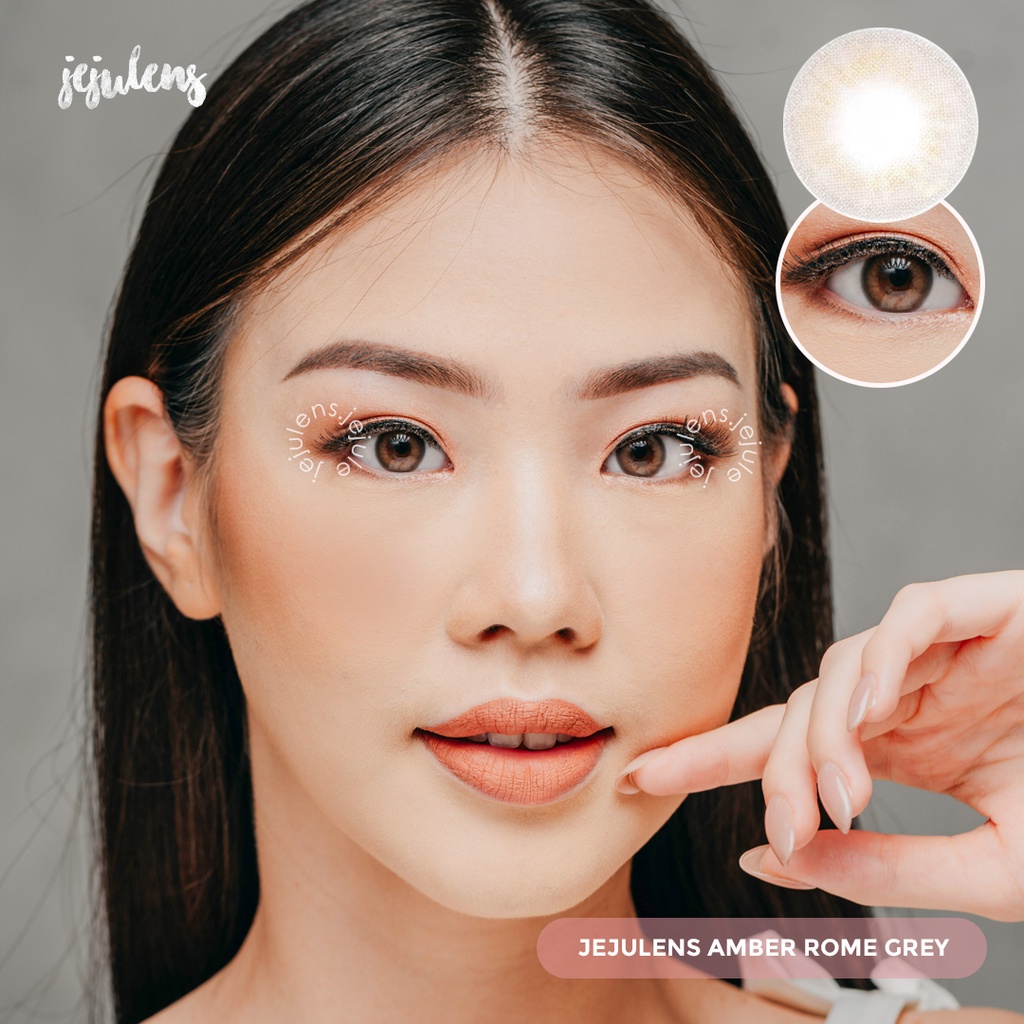 Jual JEJULENS Amber Rome Grey (normal s/d -5) | Shopee Indonesia